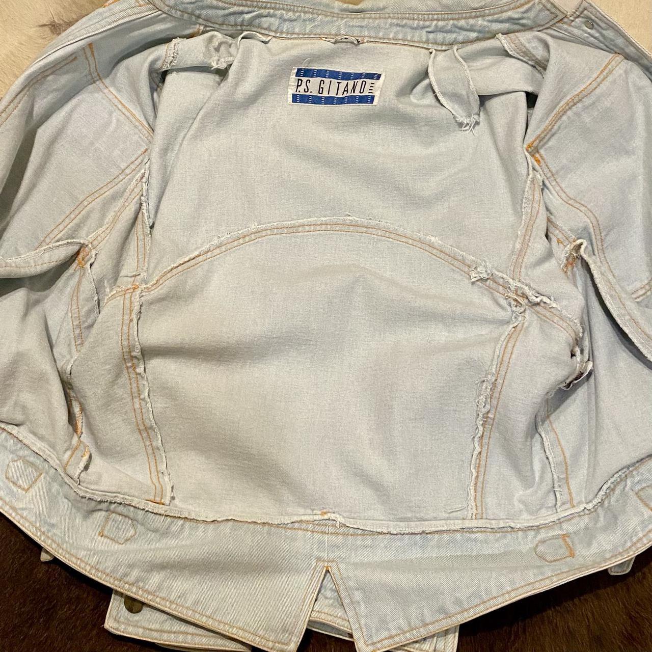 Vintage Gitano light-wash, denim jacket. Worn once,... - Depop