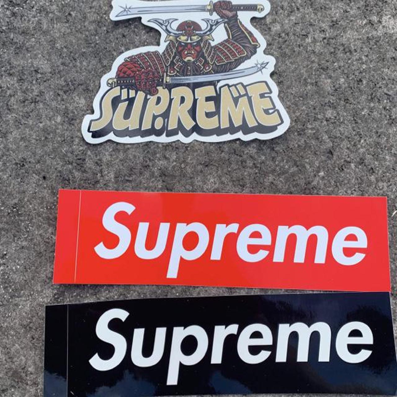 . Supreme fw21 week 1 sticker pack -no offers- Can... - Depop