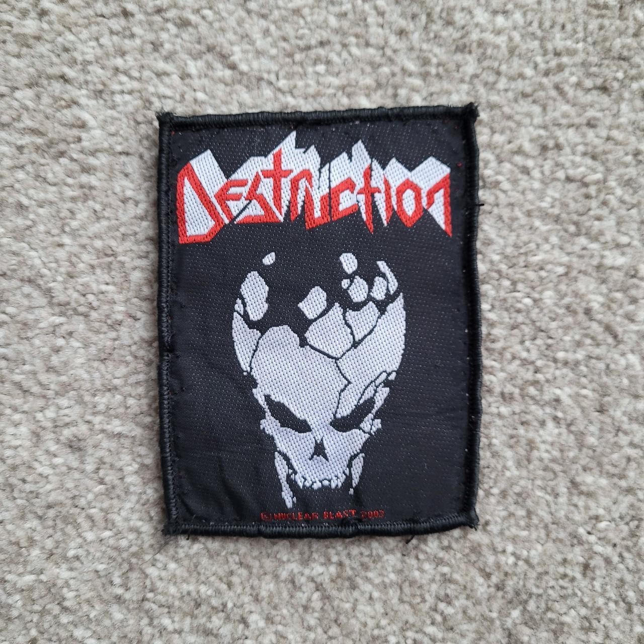 Destruction Patch. #Destruction #Thrash #Patch... - Depop