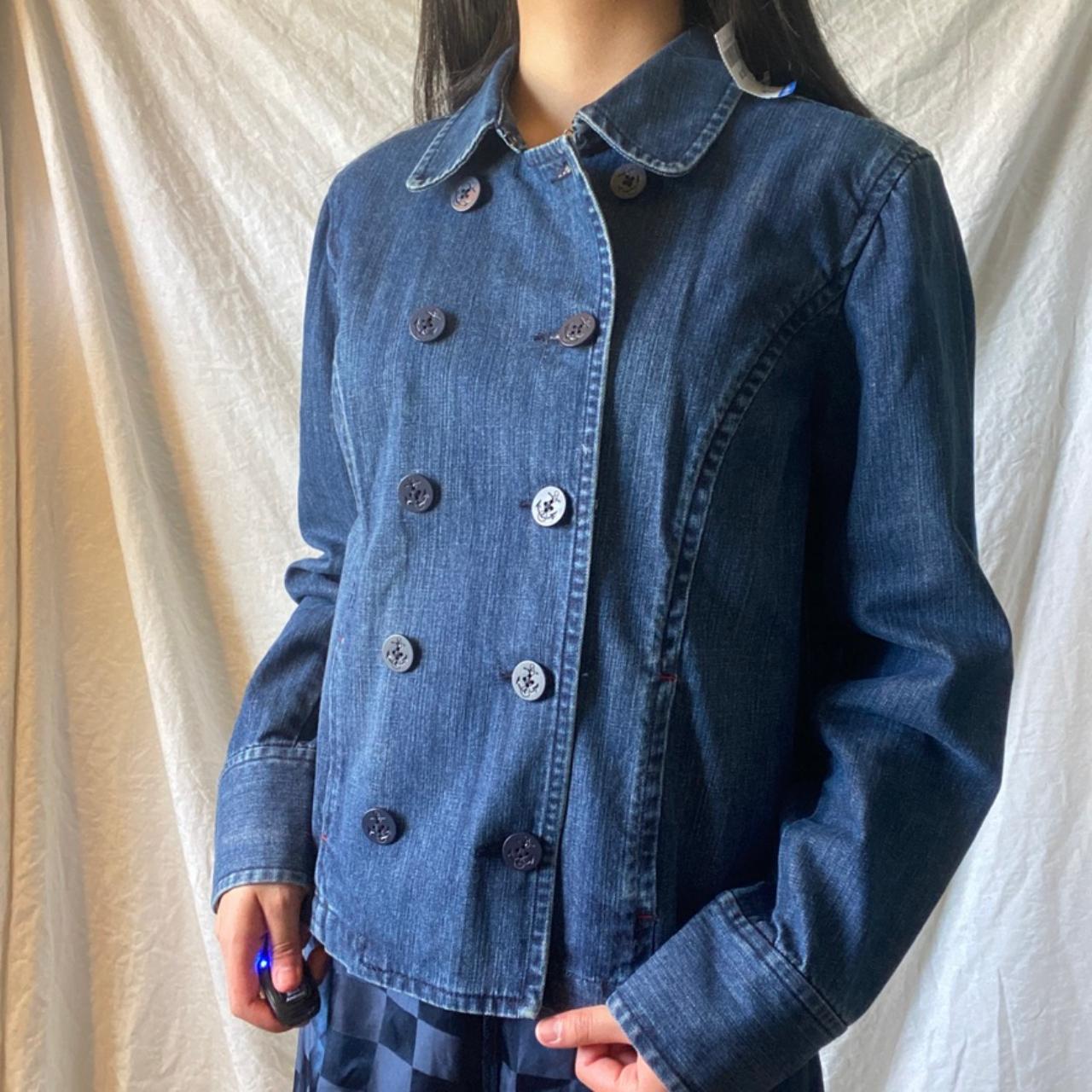 🍓 FREE SHIP 🍓 Vintage Button-Up Denim Jacket! Cool... - Depop