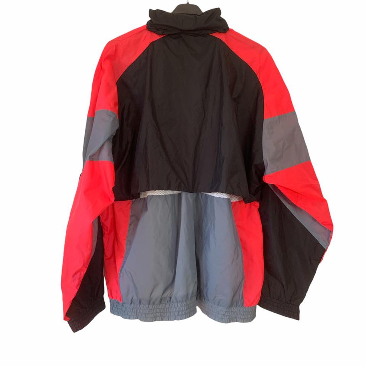 Puma Women's Pink and Grey Coat | Depop