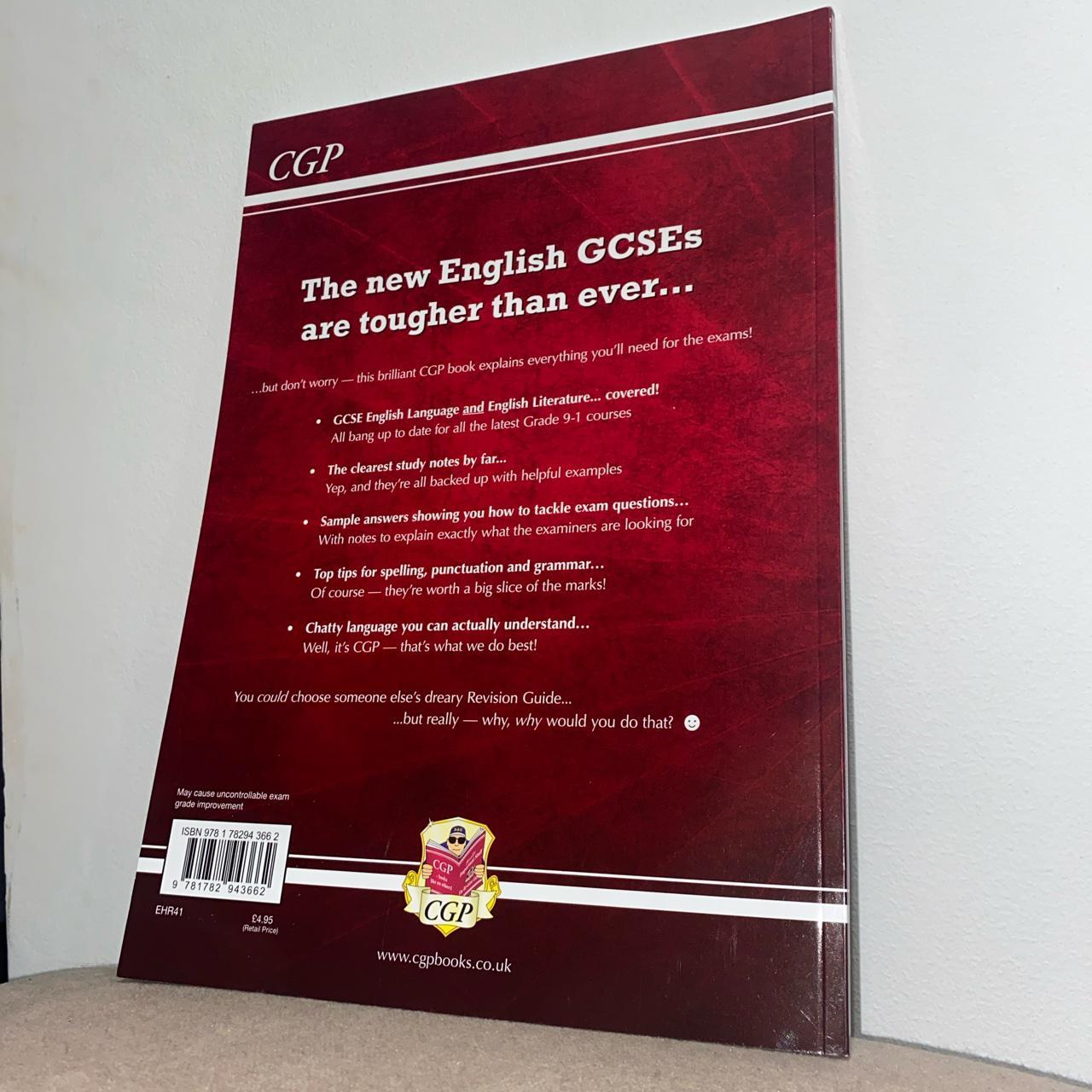 GCSE English Language & Literature CGP book Revision... - Depop