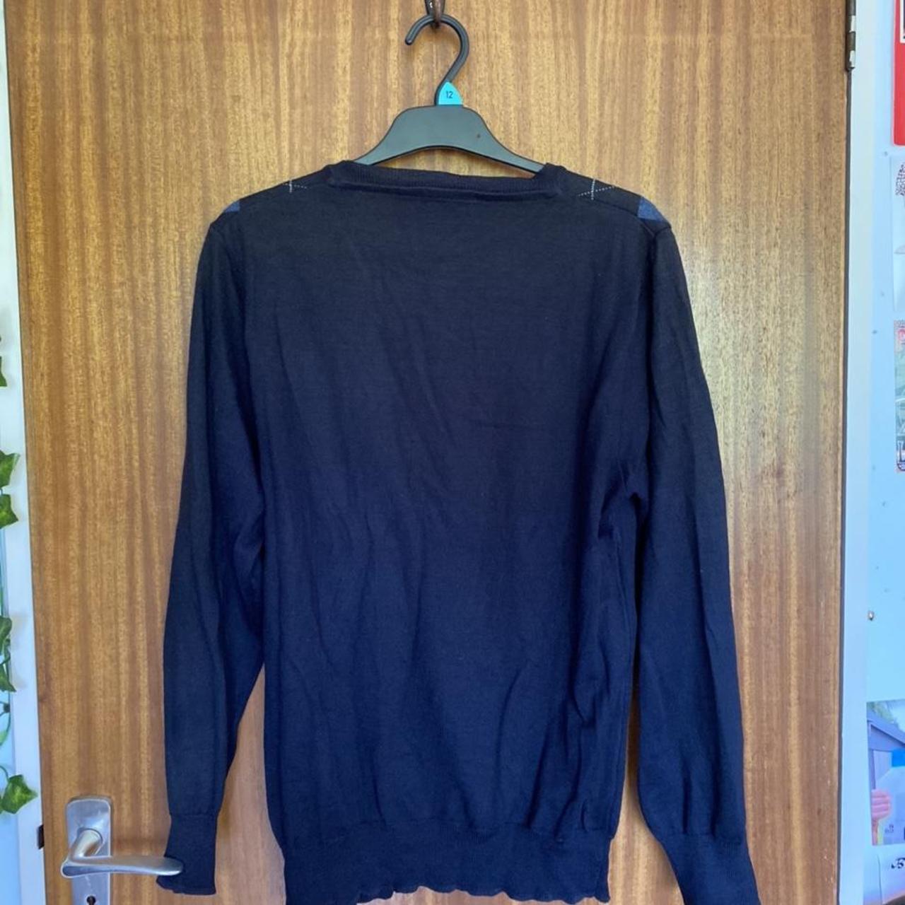 navy blue preppy jumper SIZE SMALL #preppy #cashmere | Depop