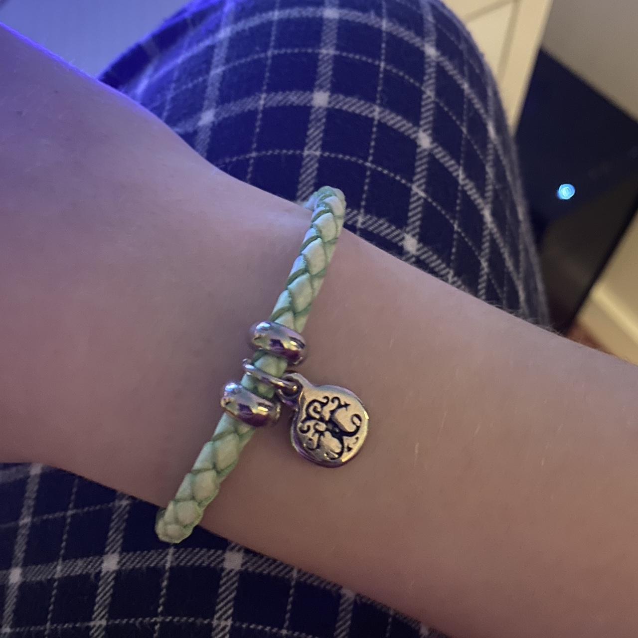 Tree of life adjustable leather bracelet never worn... - Depop