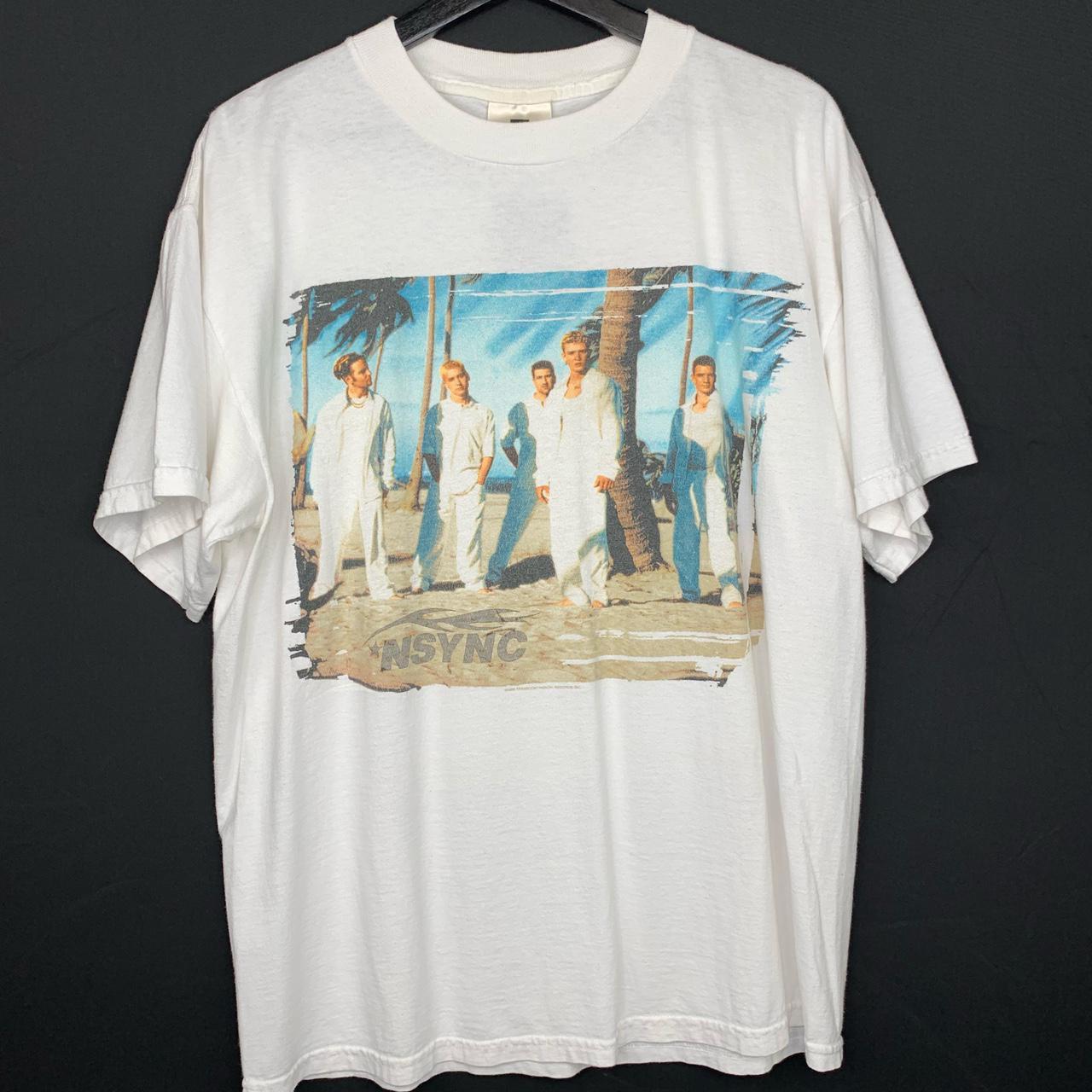 Vintage 1999 Winterland Tag NSYNC Band Tee Pop... - Depop