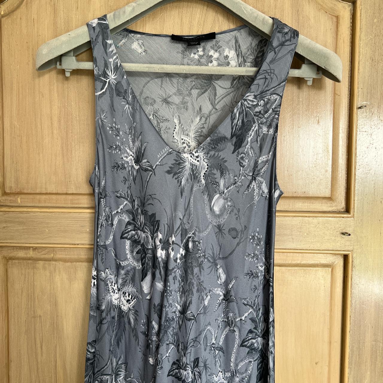 All Saints silk midi dress. Never worn. #allsaints... - Depop