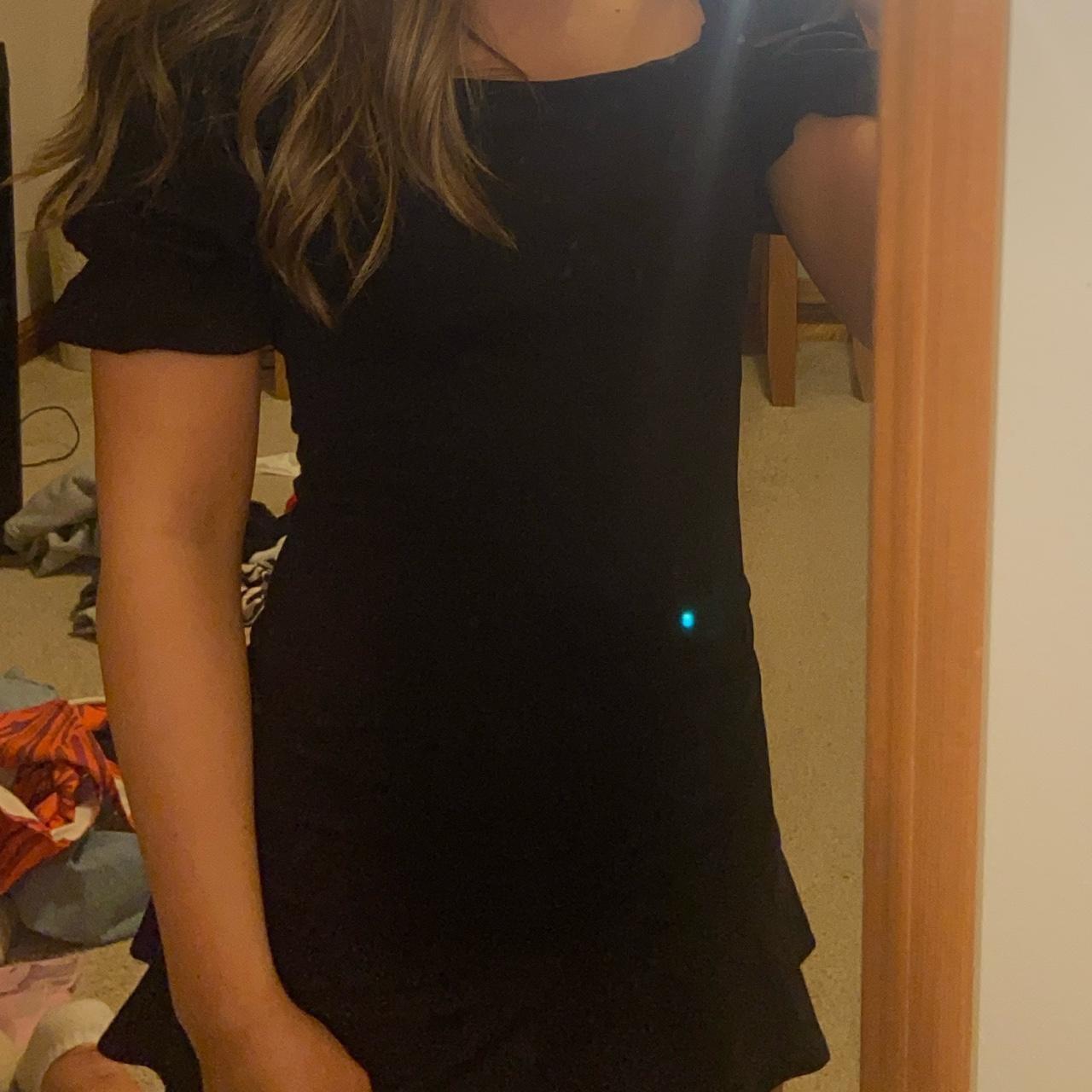 Princess Polly- precious thing mini dress black size... - Depop