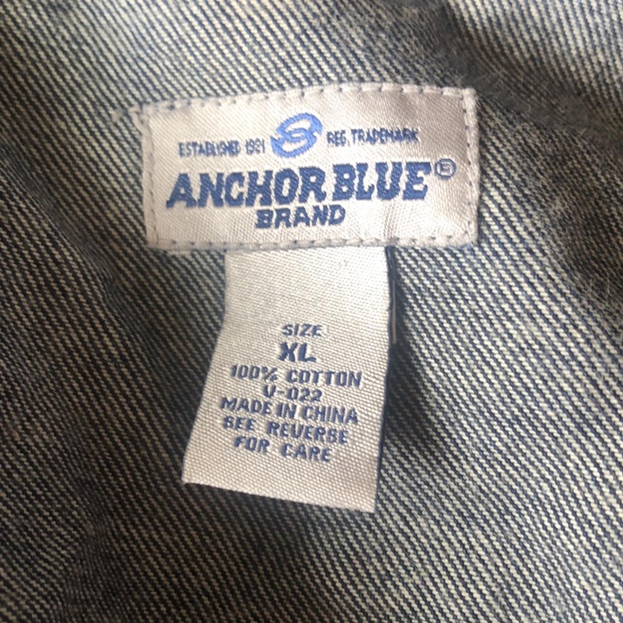 Anchor Blue Women's Jacket | Depop