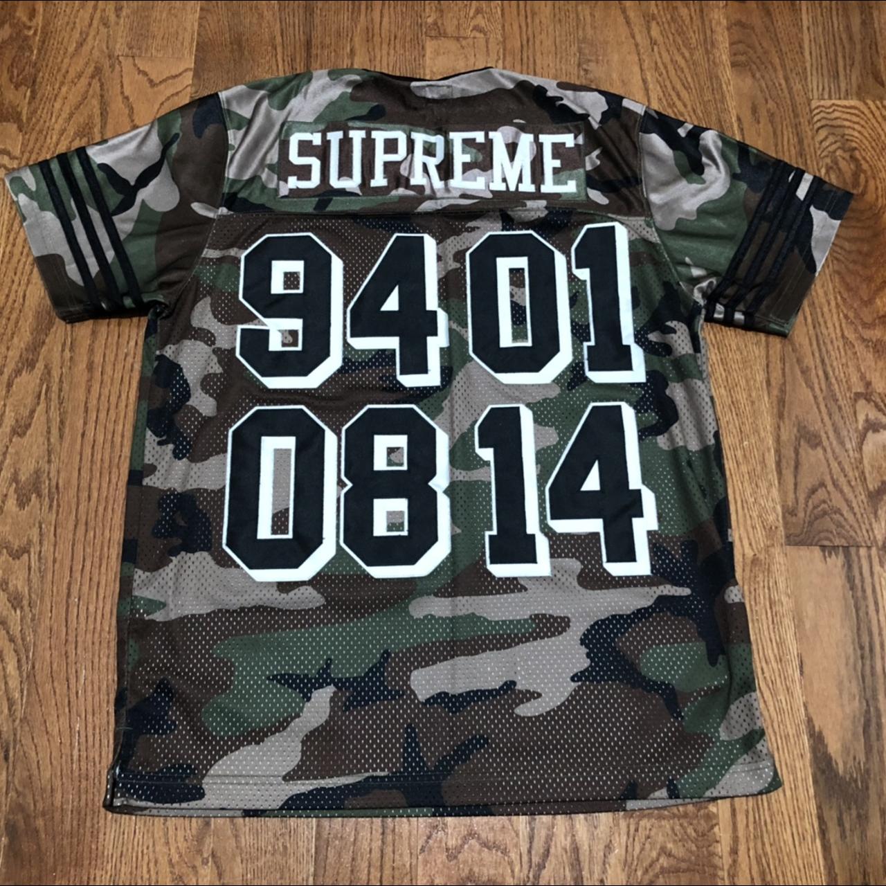 SUPREME S/S 2014 'CHAMPIONSHIP' FOOTBALL JERSEY | Depop SUPREME S/S 2014 'CHAMPIONSHIP' FOOTBALL JERSEY | Depop
