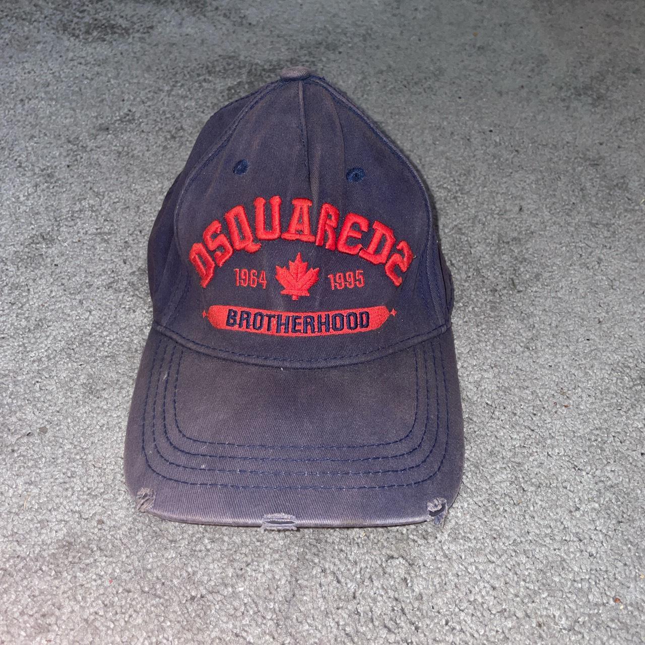 Navy dsquared cap Good condition barely worn... - Depop