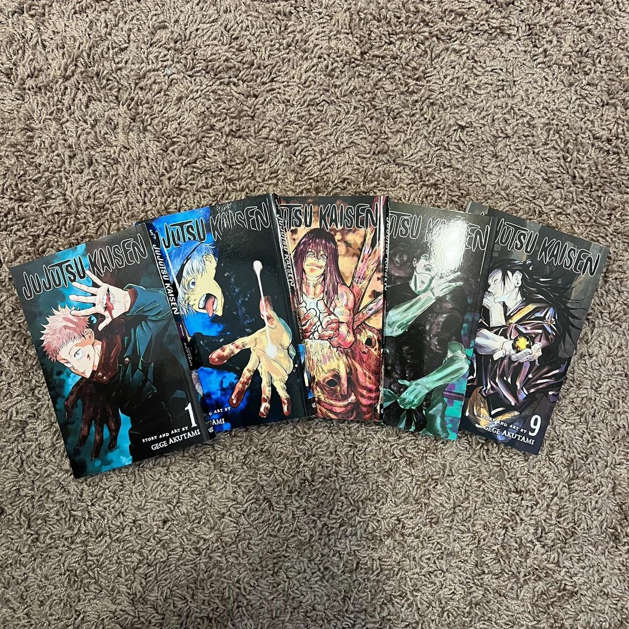 Jujutsu Kaisen Manga Lot Volumes 1 4 6 8 And Depop