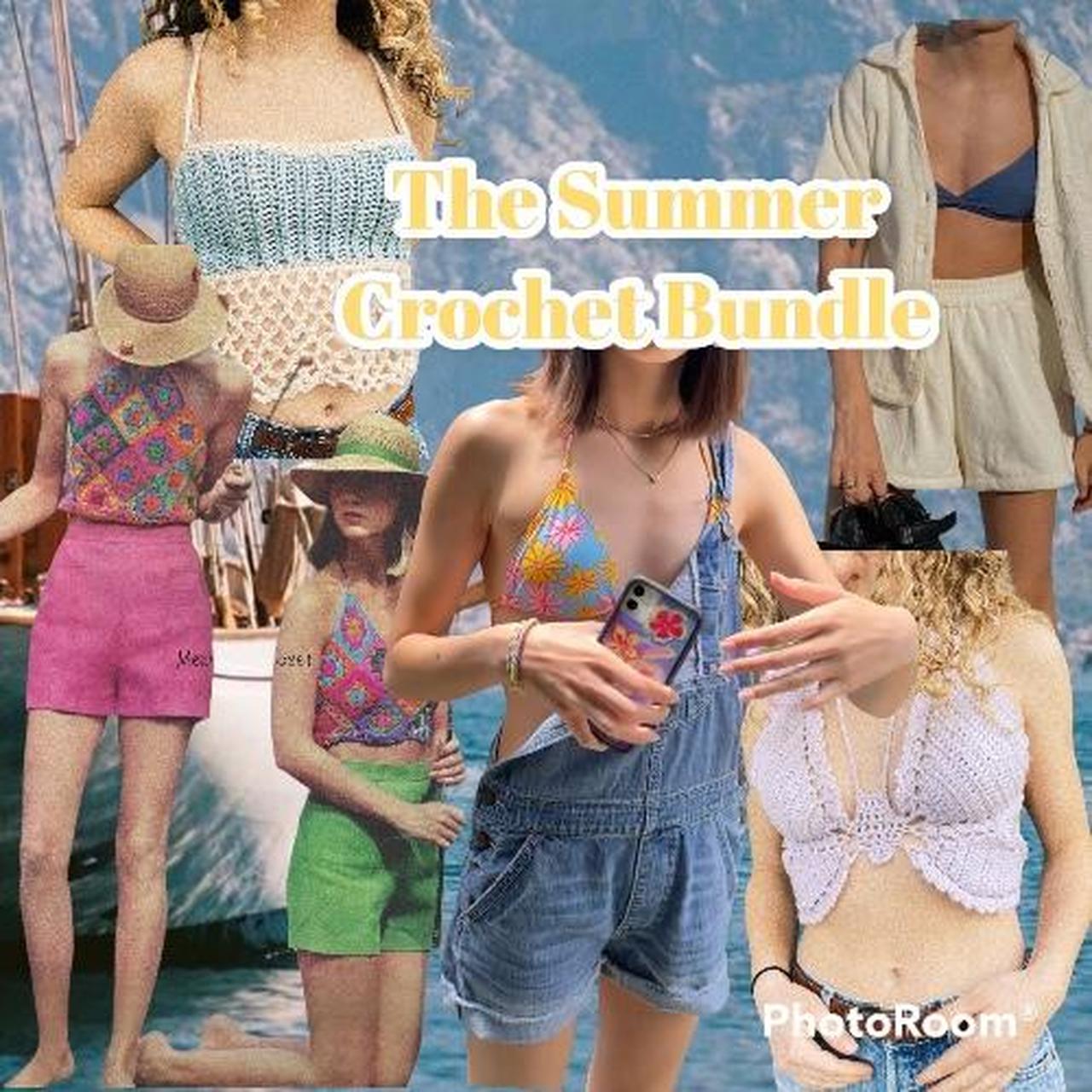 introducing the ☀️summer crochet☀️ custom style bundle... - Depop