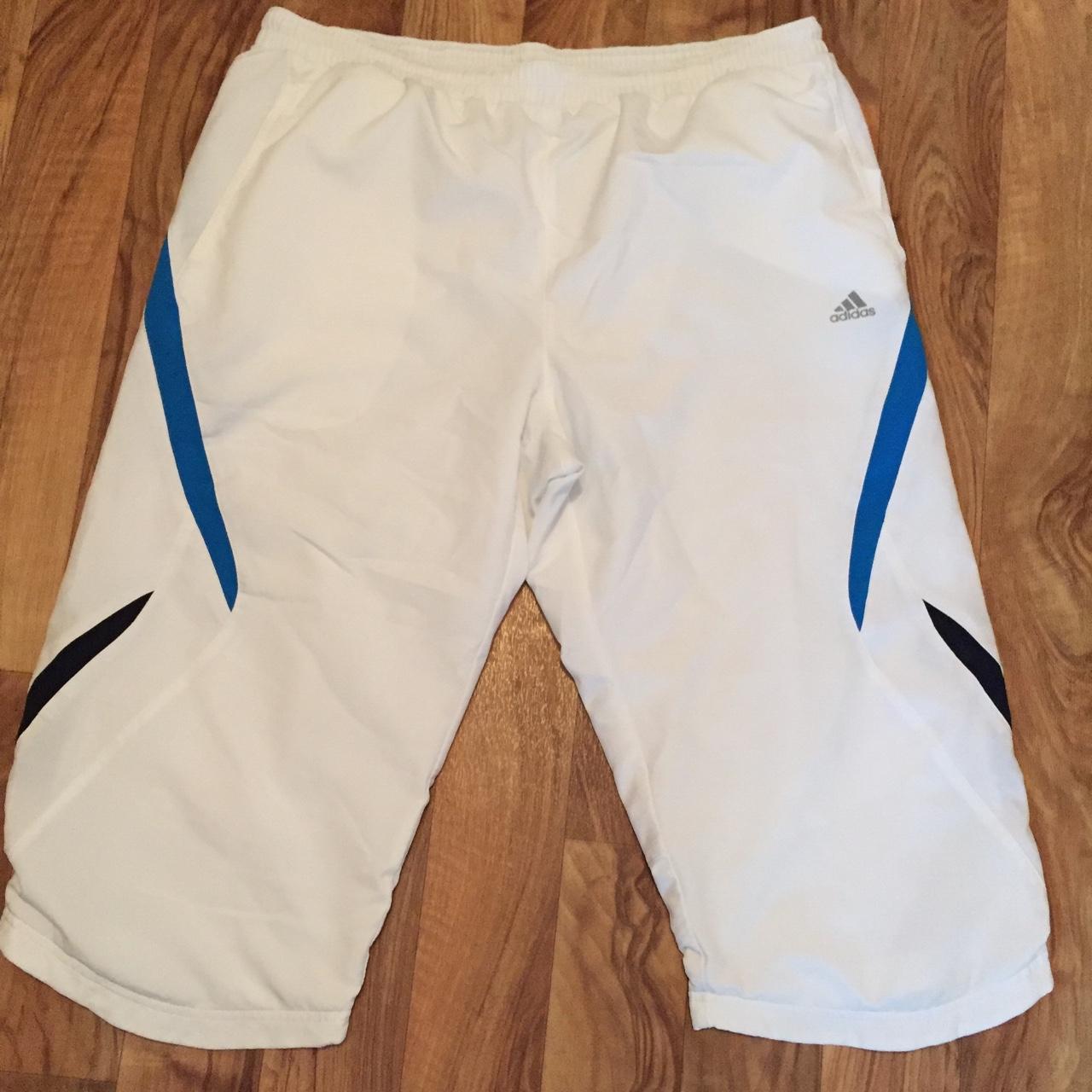 Mens adidas shorts 3/4 lengths size XL - Depop