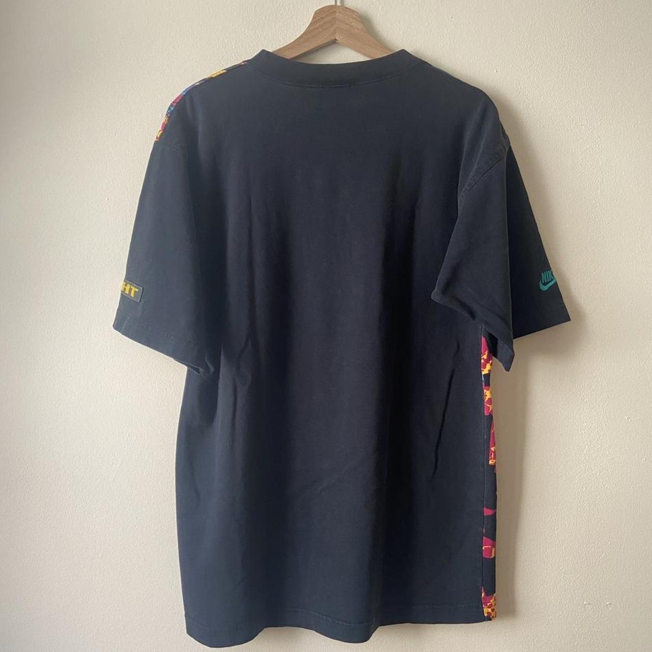 Vintage 90’s Nike Flight rare all over print art... - Depop