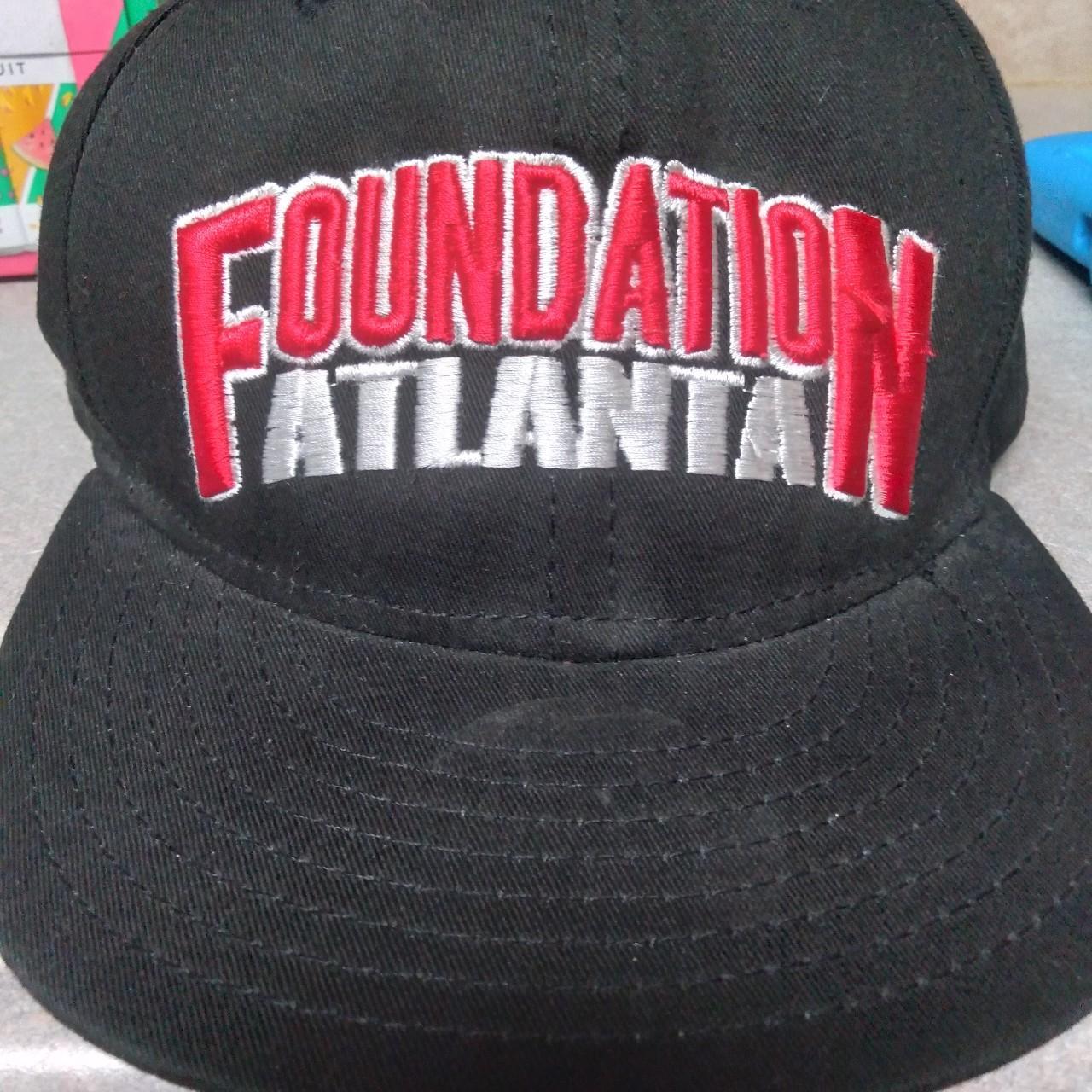 Foundation snapback hat. Rare as hell. A little beat... | Depop