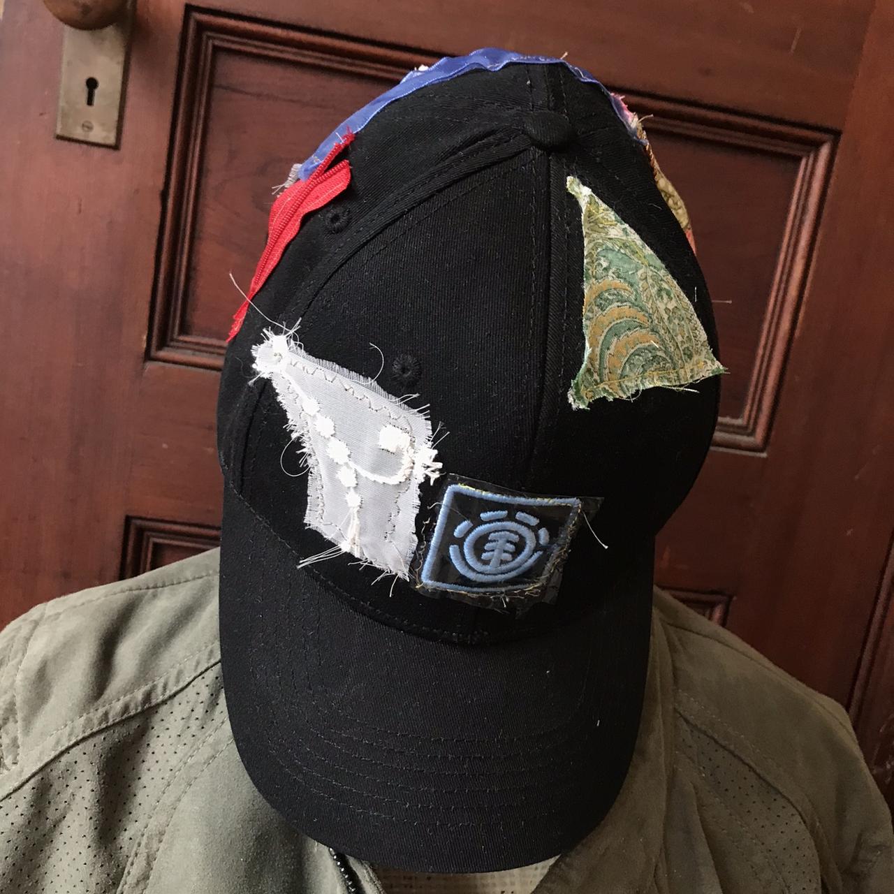 Patchwork element baseball hat #cutandsew #1of1... - Depop