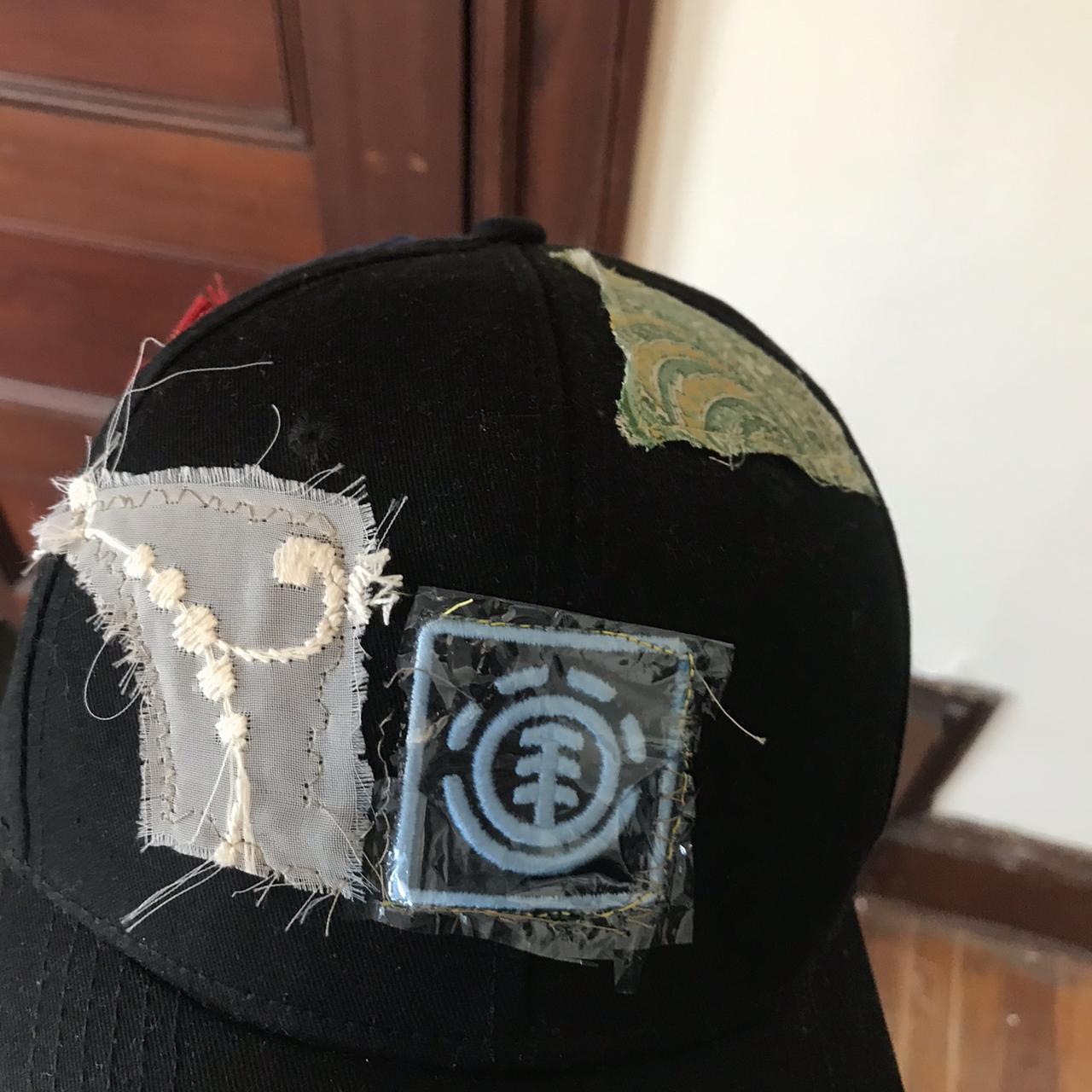 Patchwork element baseball hat #cutandsew #1of1... - Depop