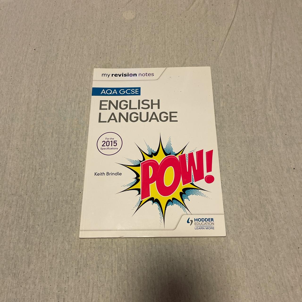 AQA GCSE English language my revision notes - Depop