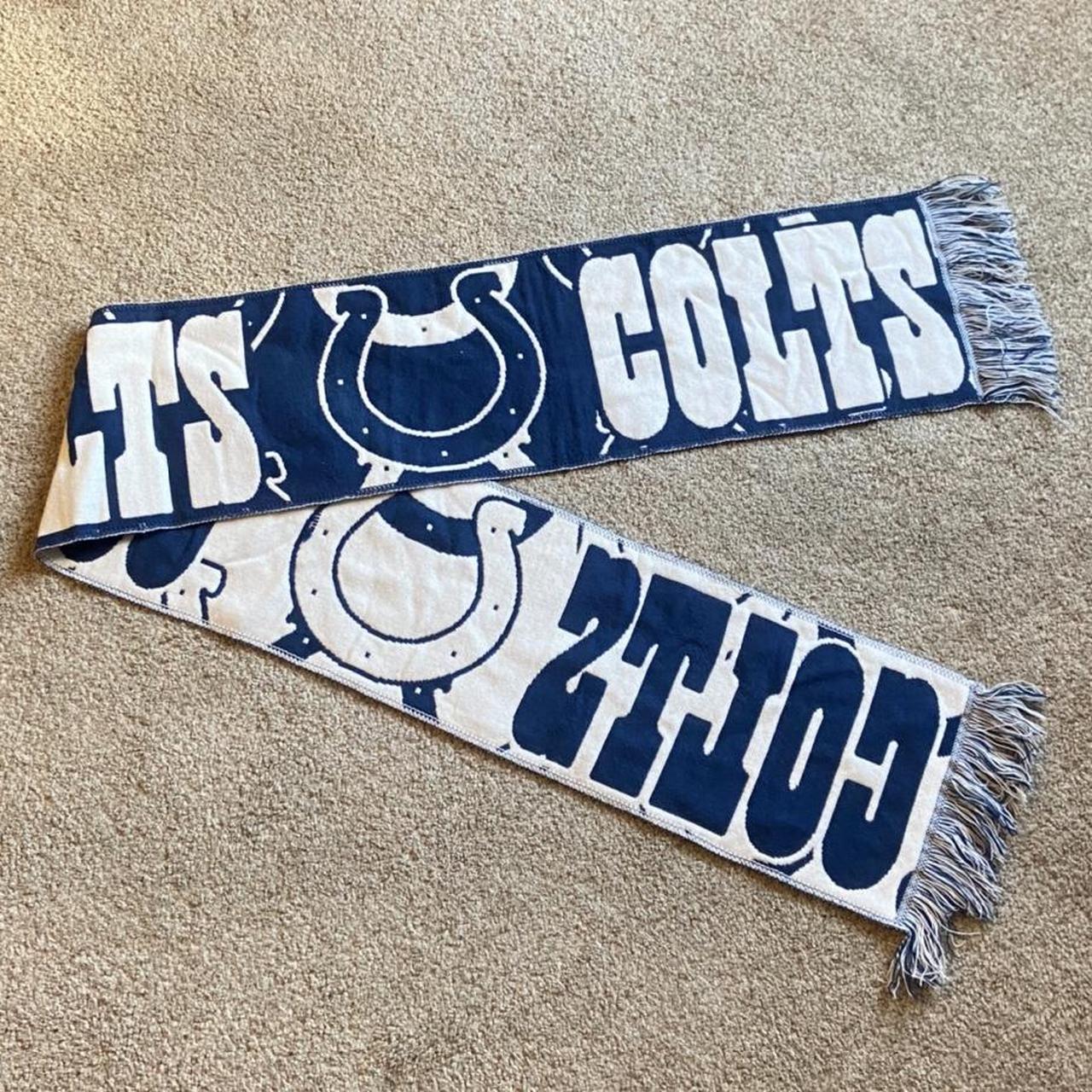 Indianapolis Colts Football Team NFL 64" Woven Knit... - Depop