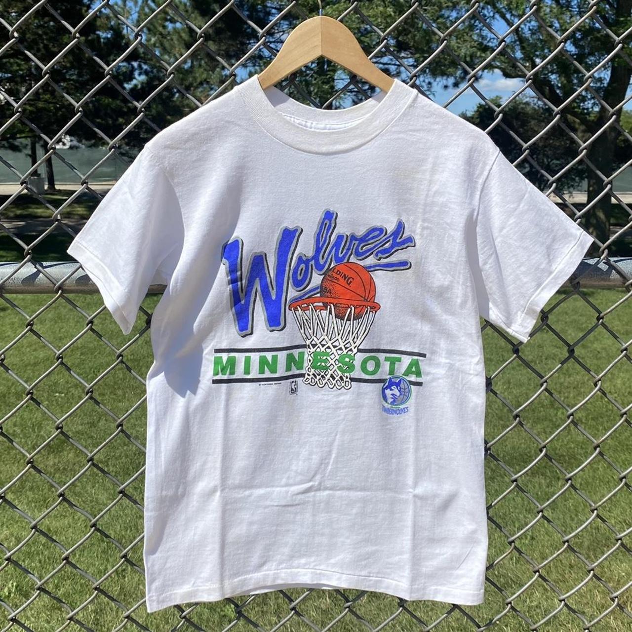 🐺 Vintage Minnesota Timberwolves T Shirt... - Depop