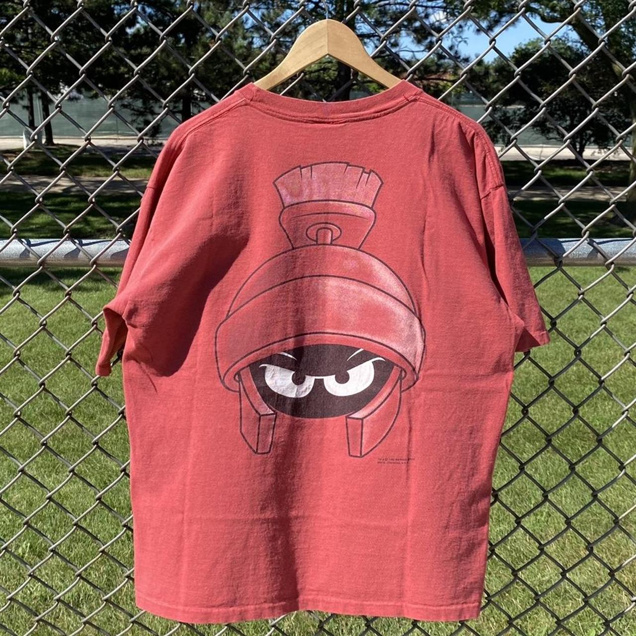 👽 Vintage Marvin the Martian T Shirt 🛸 📏 ... - Depop