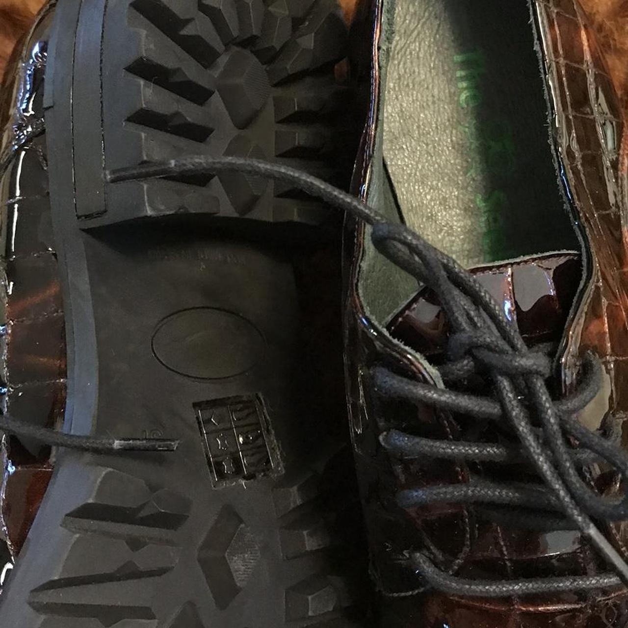 The seeker brand (Spanish) Brogues Leather croc... - Depop