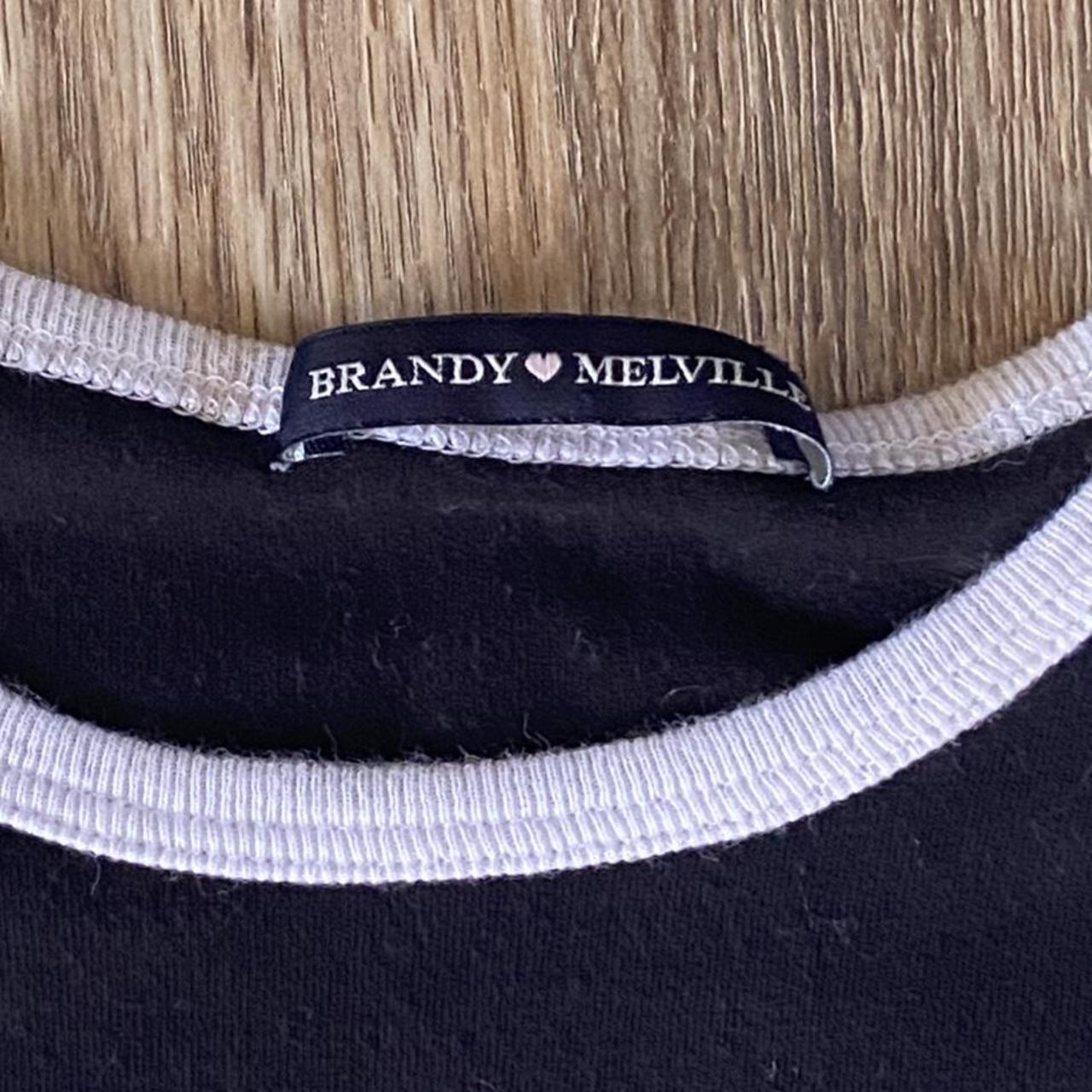 brandy melvile bella top, worn a couple times fits... - Depop