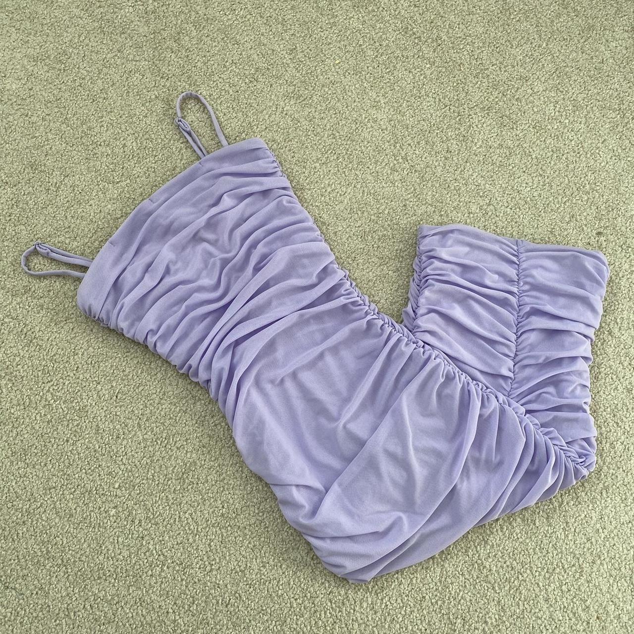 Caasi Boutique Lilac Midi Dress Size 6 #caasi... - Depop
