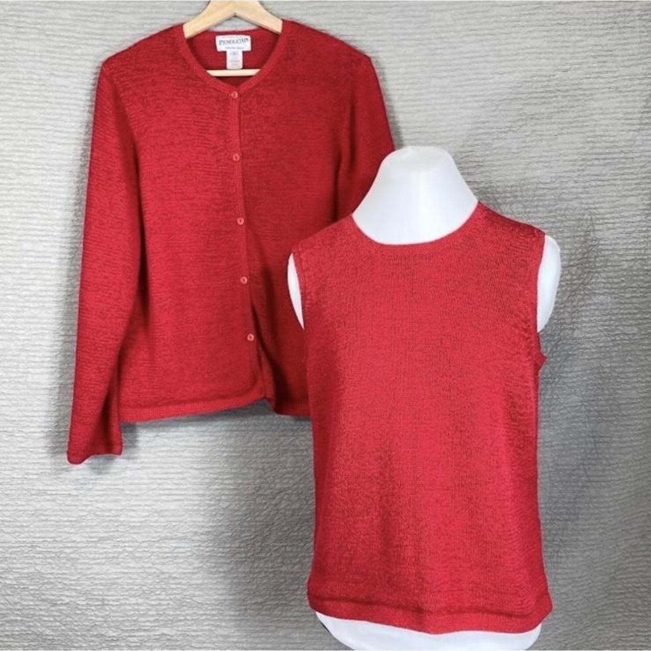 Vintage Pendleton 2 piece knit set Lightweight Tank... - Depop