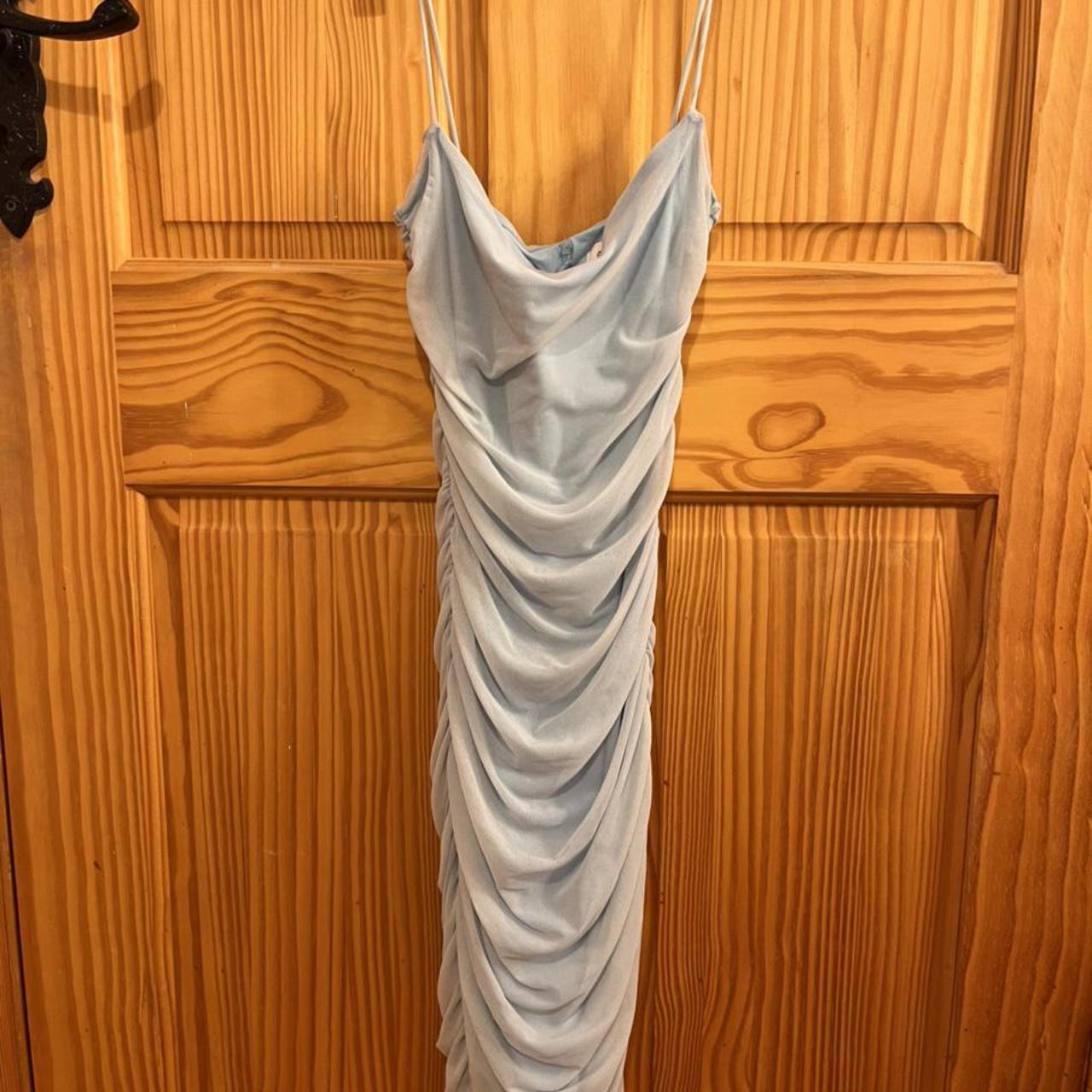 Oh polly blue midi dress Sold out on website Slight... - Depop