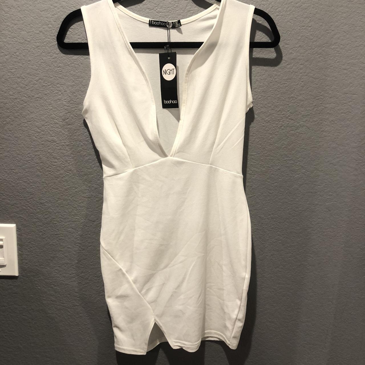 Boohoo body con dress (Light material is a bit see... - Depop