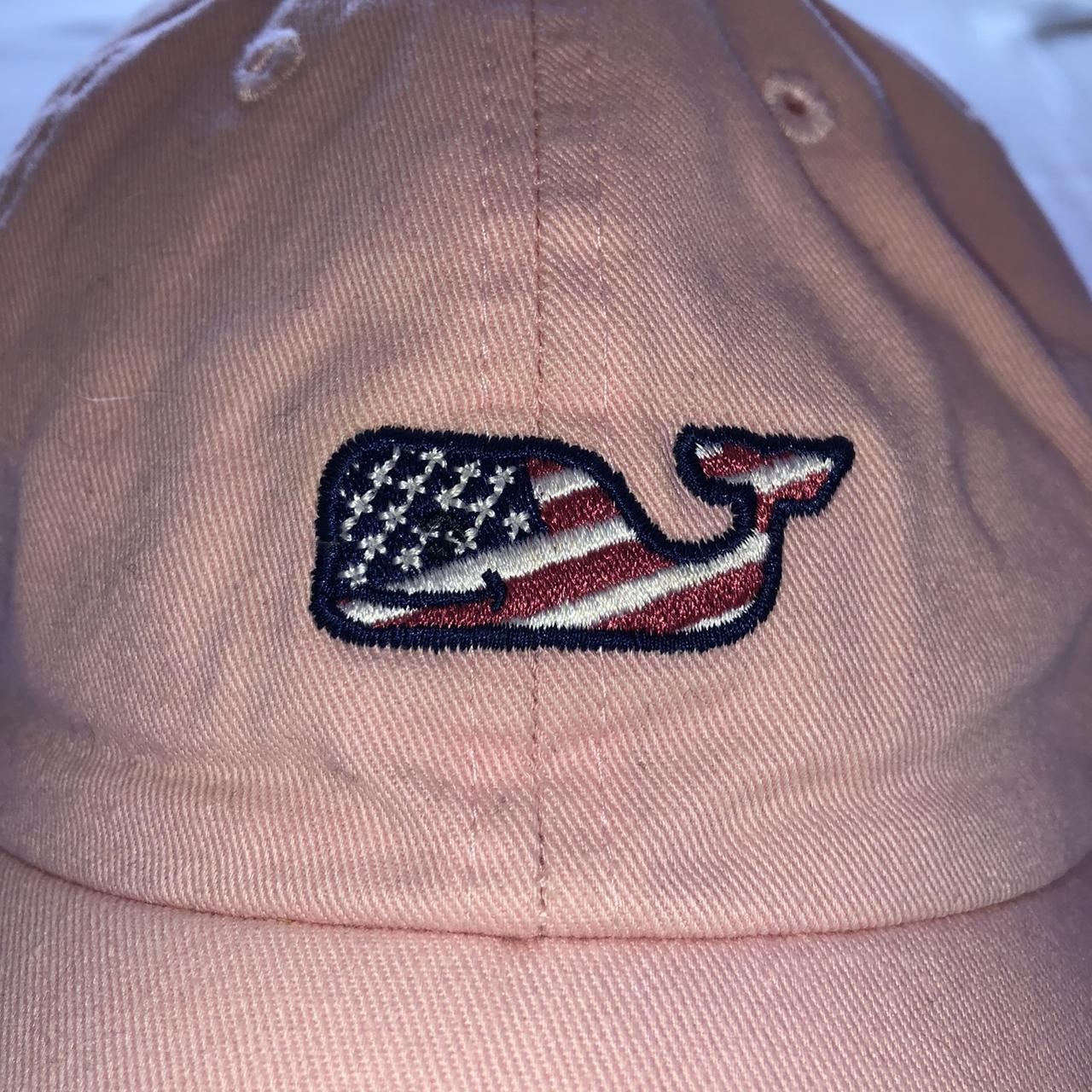 pink vineyard vines cap - Depop