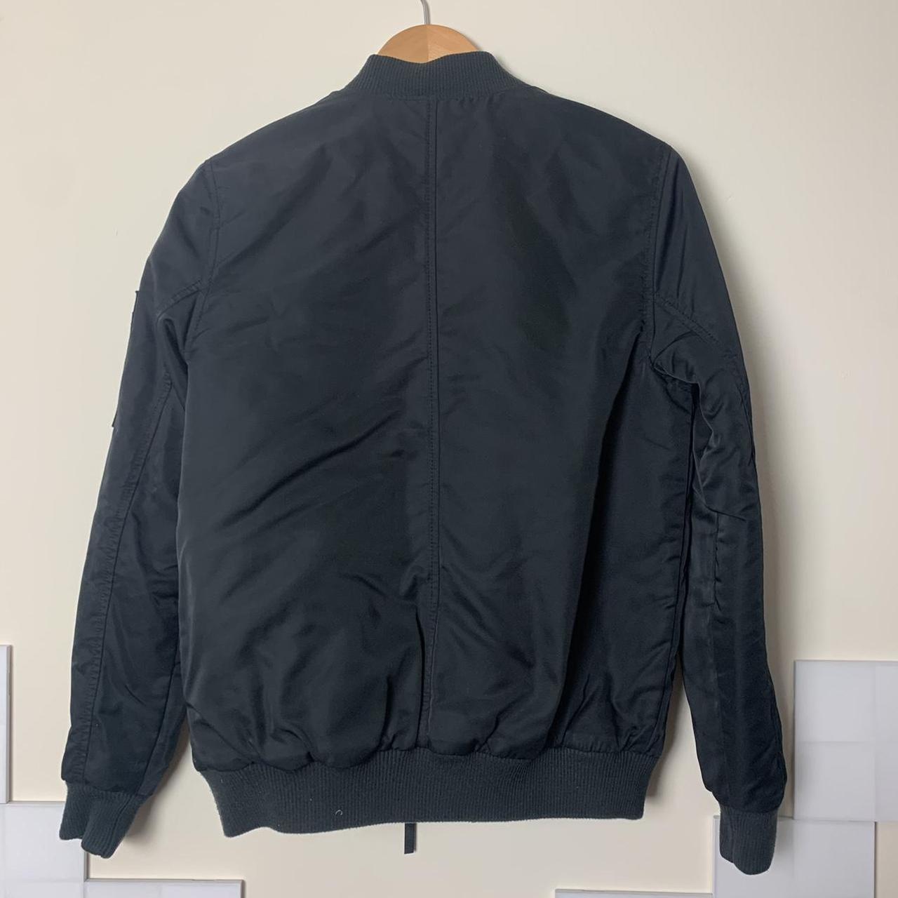 Topman Men's Black Jacket | Depop