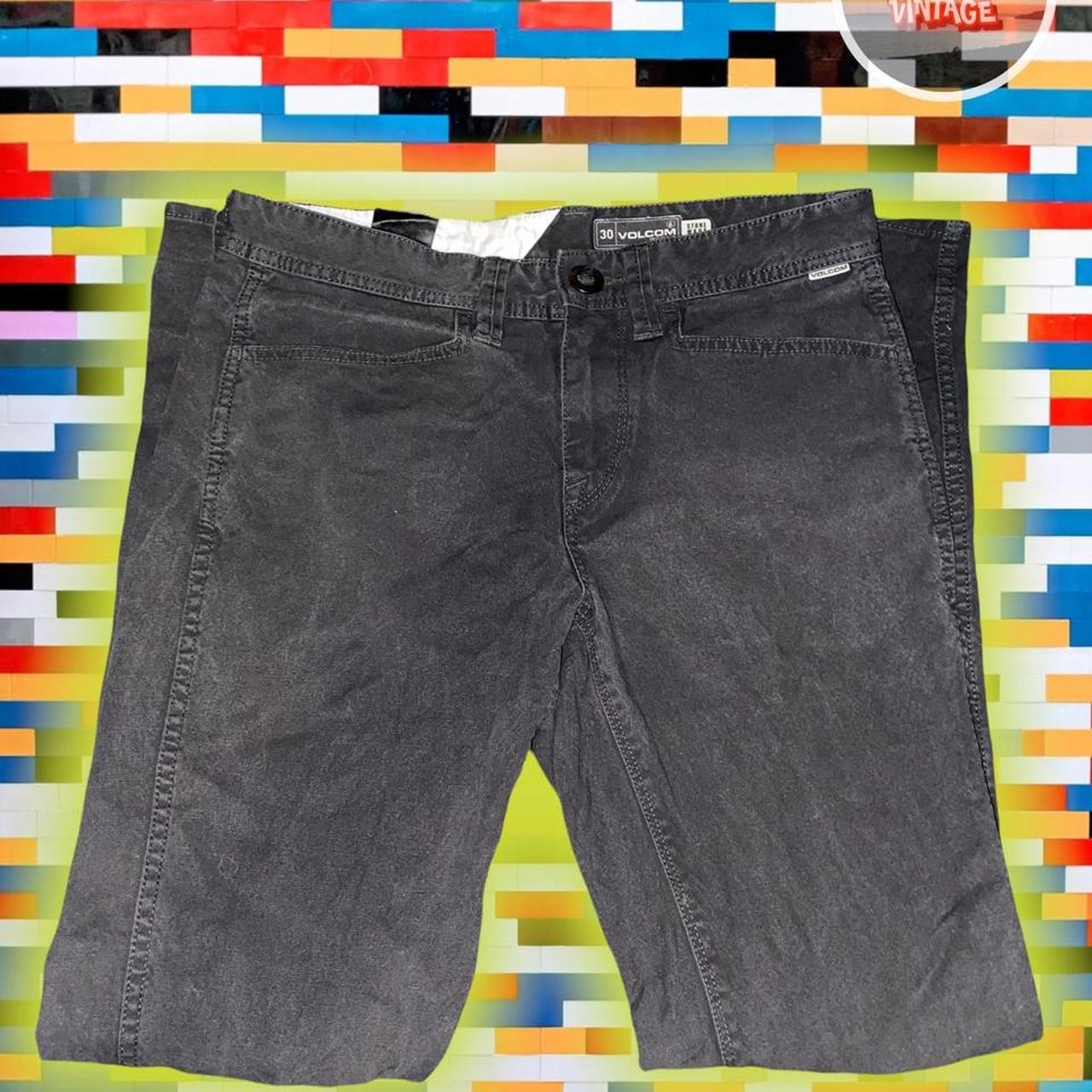 VOLCOM Straight Leg Dark Grey Jeans 🔸Size:... - Depop