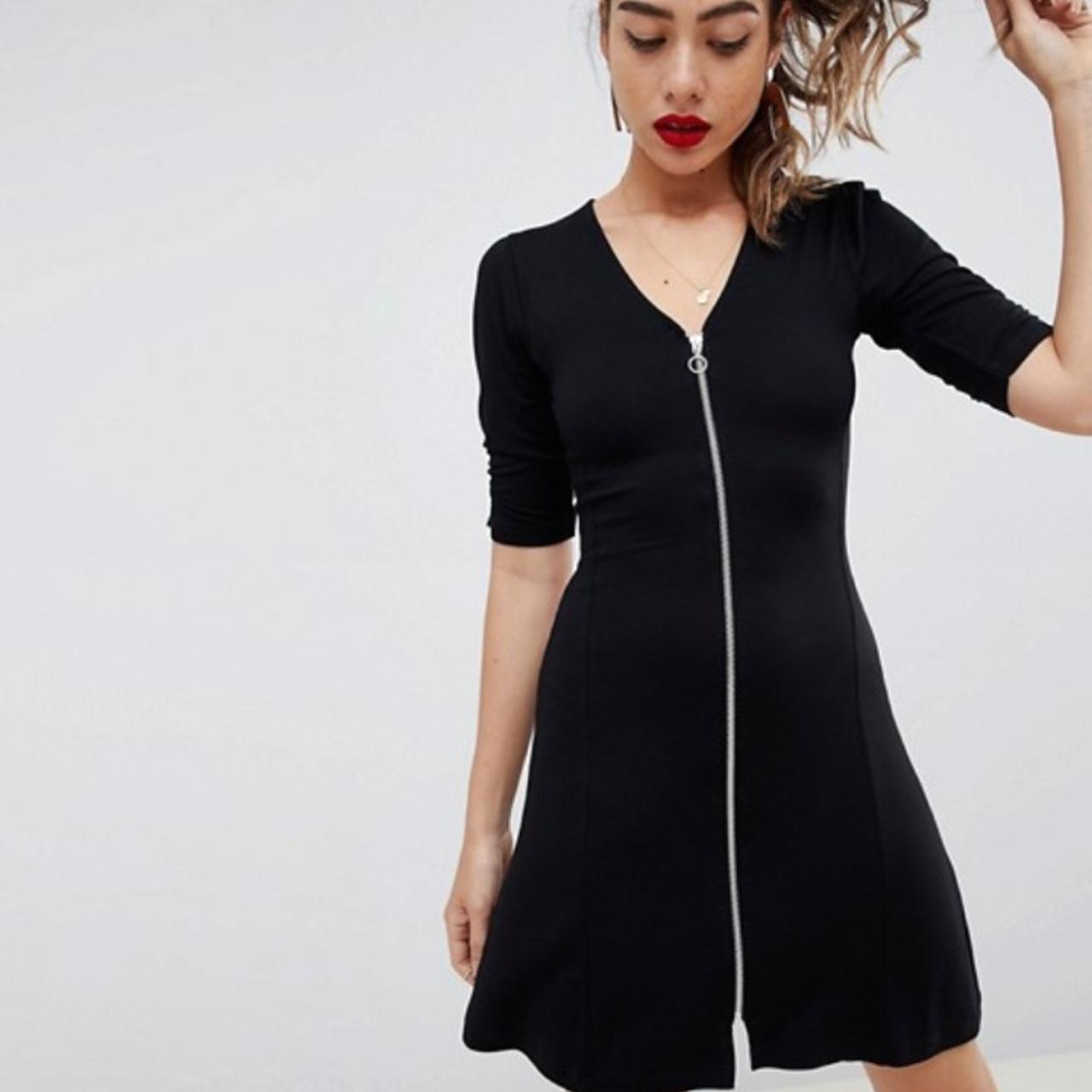 ASOS Women's Black Dress | Depop