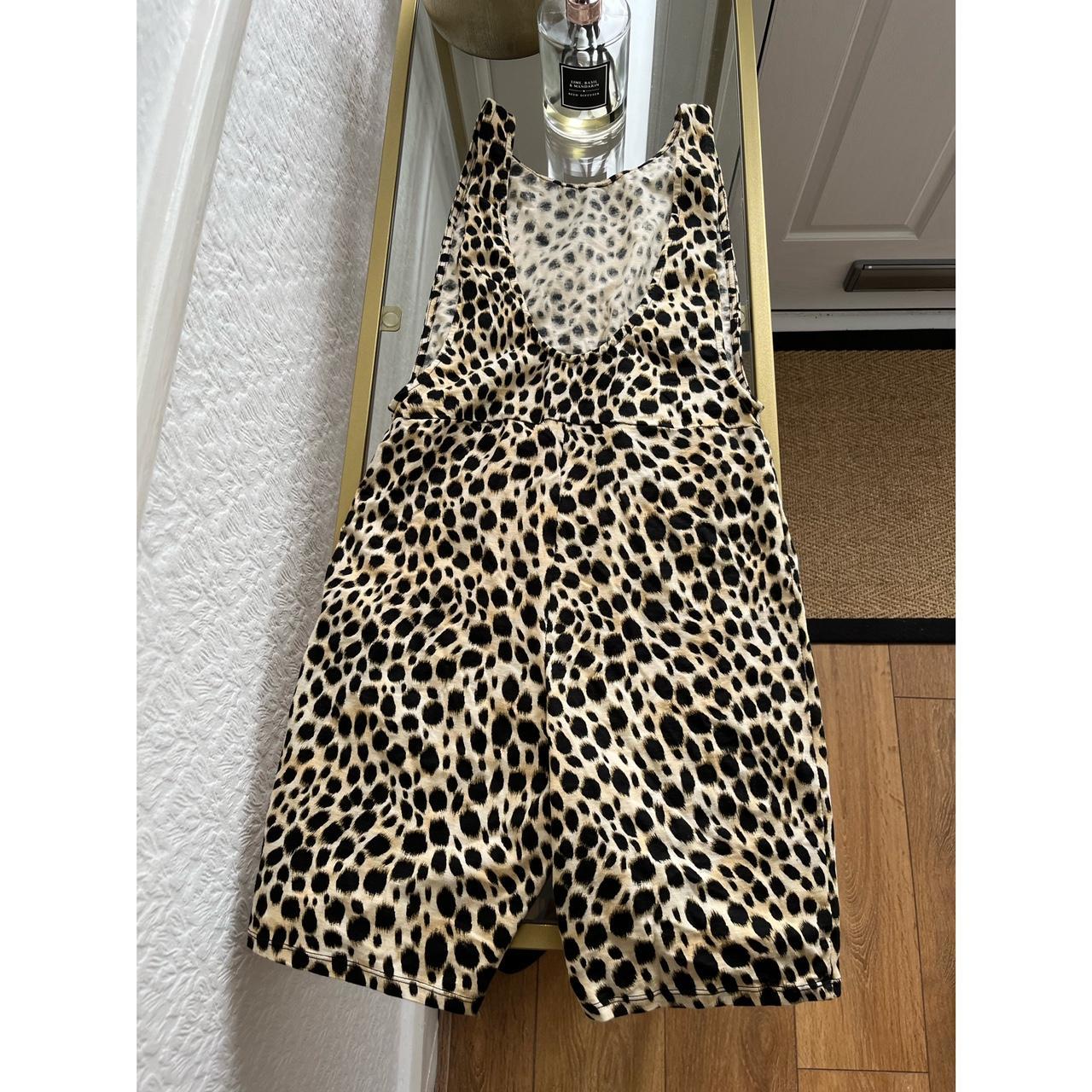 Motel Leopard Print Unitard. Never worn, perfect... - Depop