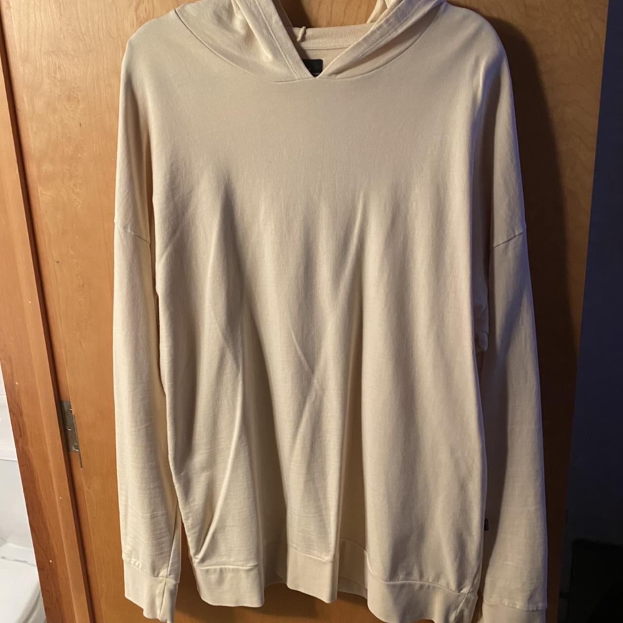 Only and sons cream hoodie in XL NEVER WORN - Depop