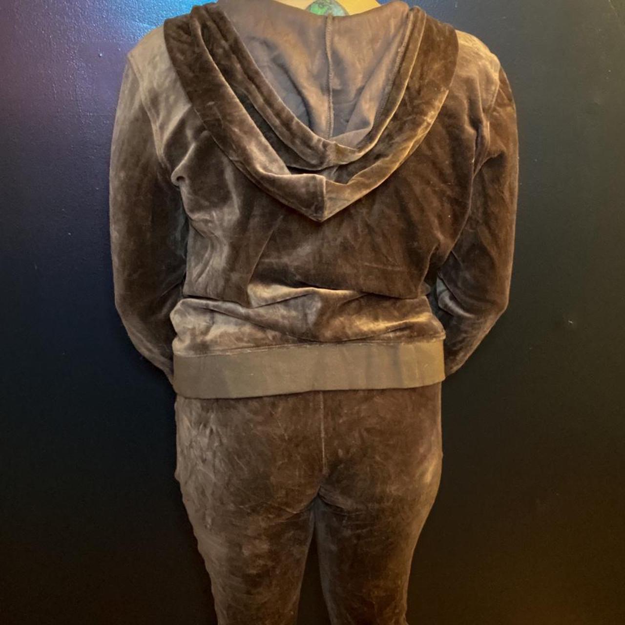 Super cute brown velvet tracksuit 🤎 reminds me of... - Depop