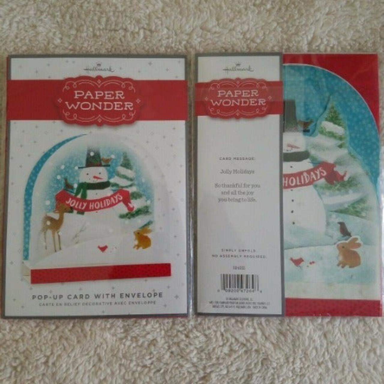 Hallmark Paper Wonder Pop Up Cards Lot of 2... - Depop