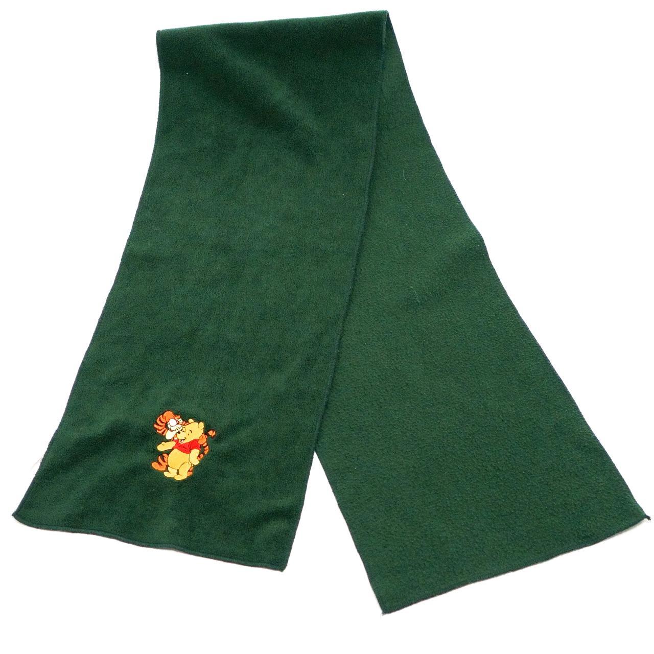 Vintage Pooh & Tigger fleece scarf + Embroidered... - Depop