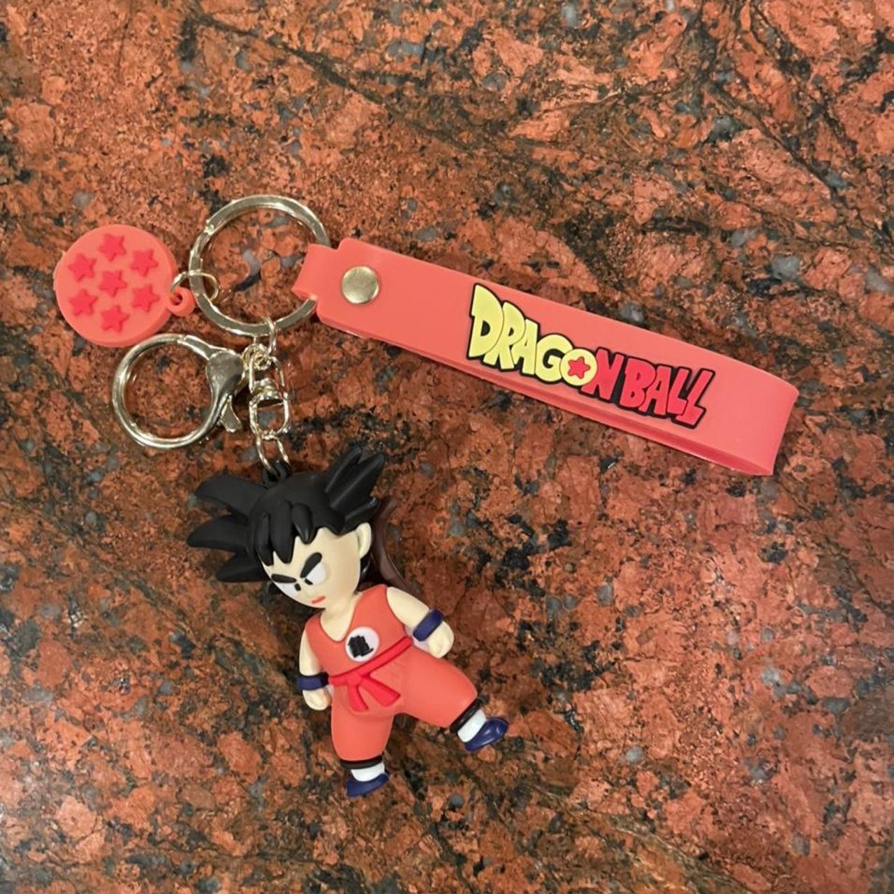 Dragon Ball Z Goku keychain vinyl figure brand... - Depop