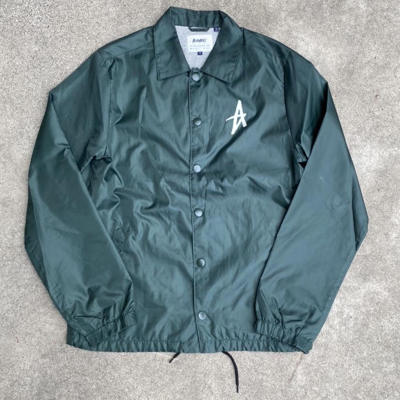 Altamont Jacket Coaches Jacket Snap Closure Good... - Depop