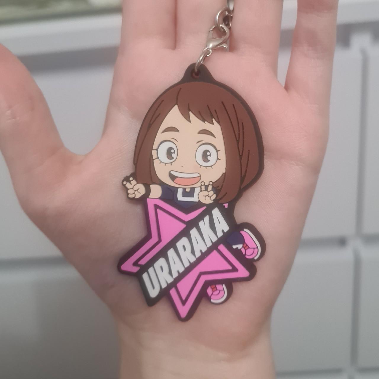 is selling... Item: Uraraka Keychain Brand:... - Depop
