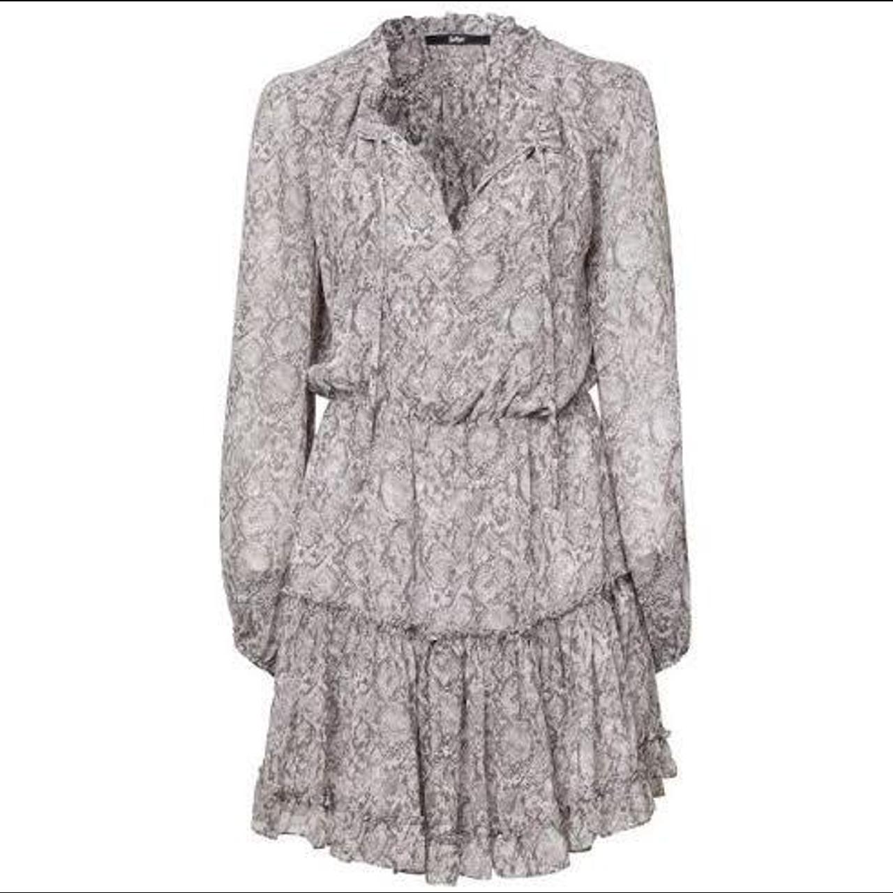 Sportsgirl snake print mini dress Size 6au Sports... - Depop