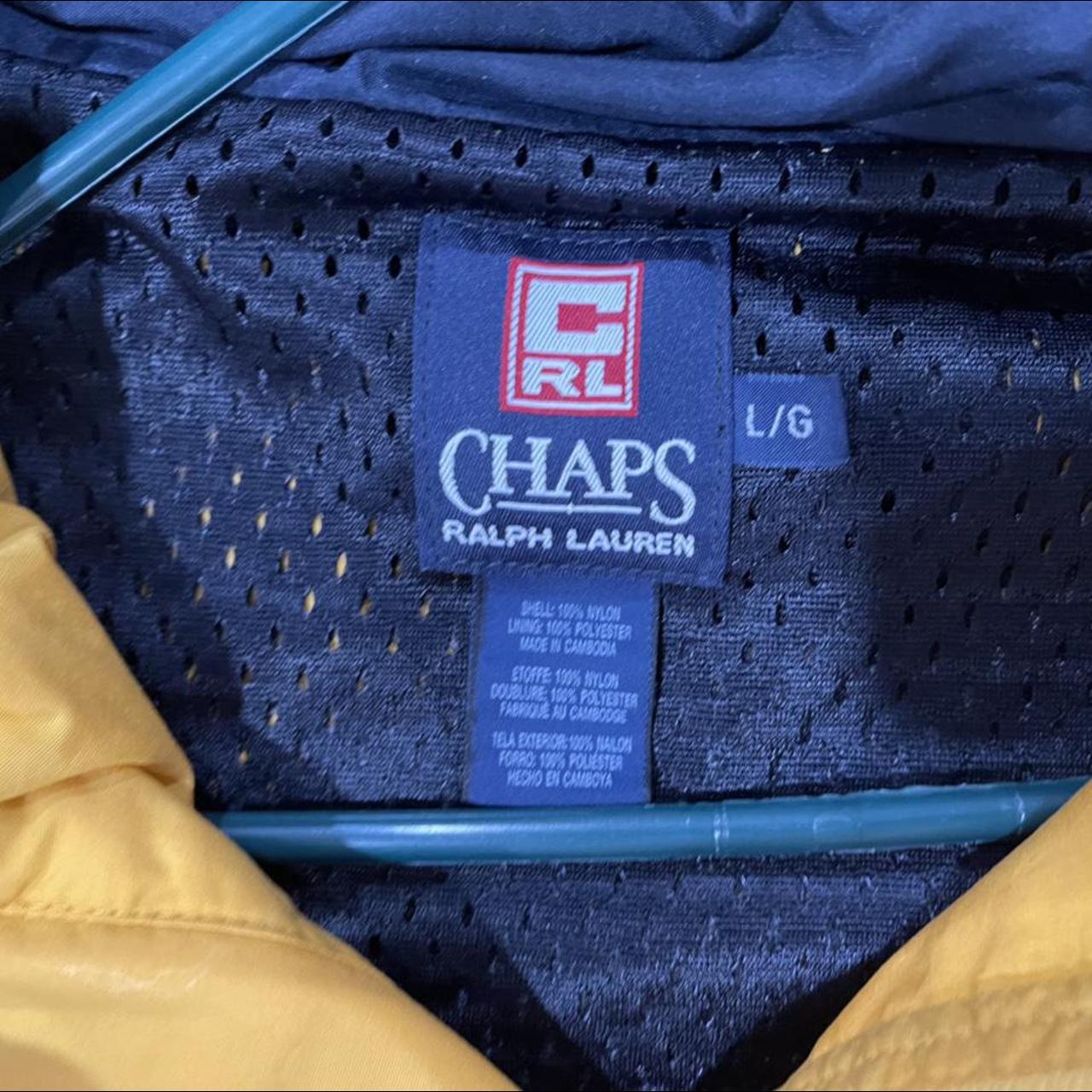 Chaps Ralph Lauren Windbreaker Jacket Adult Size... - Depop