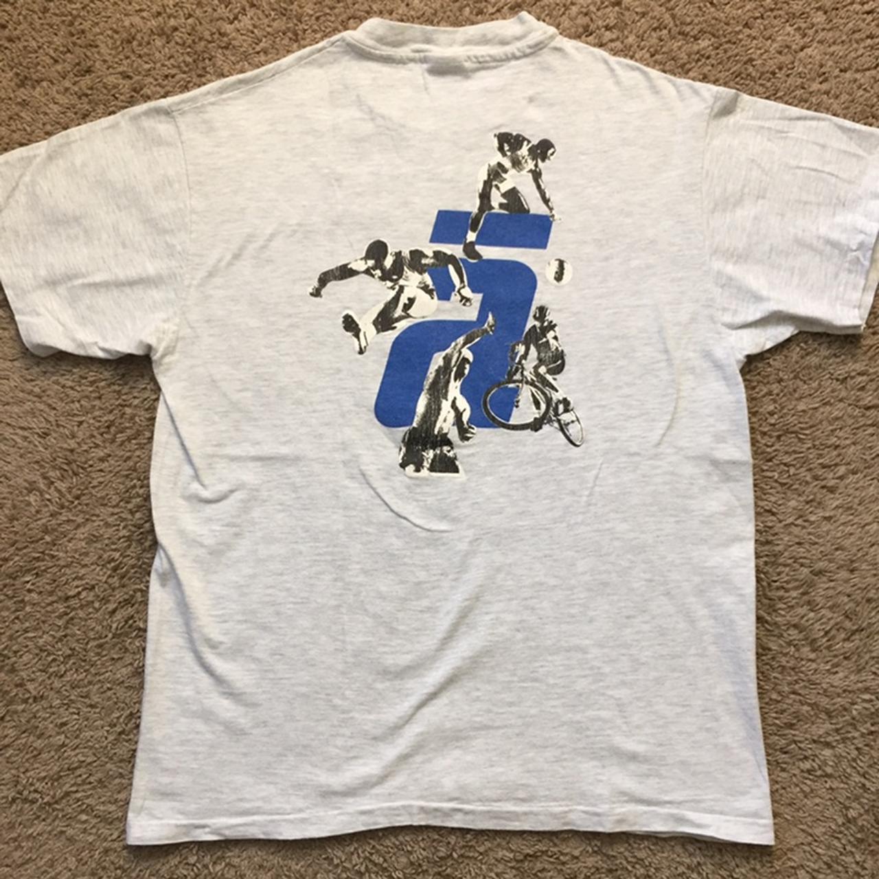 Vintage Powerade sports drink tee single stitch good... - Depop