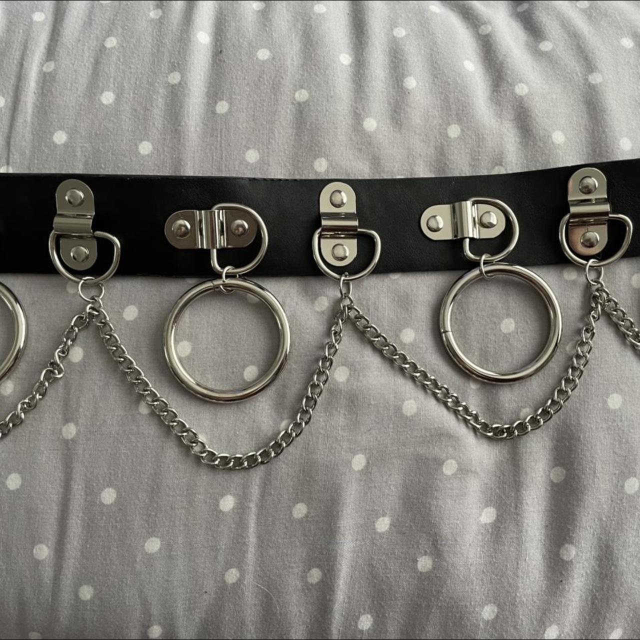 PLT chain and hoop belt Worn once or twice, some... - Depop