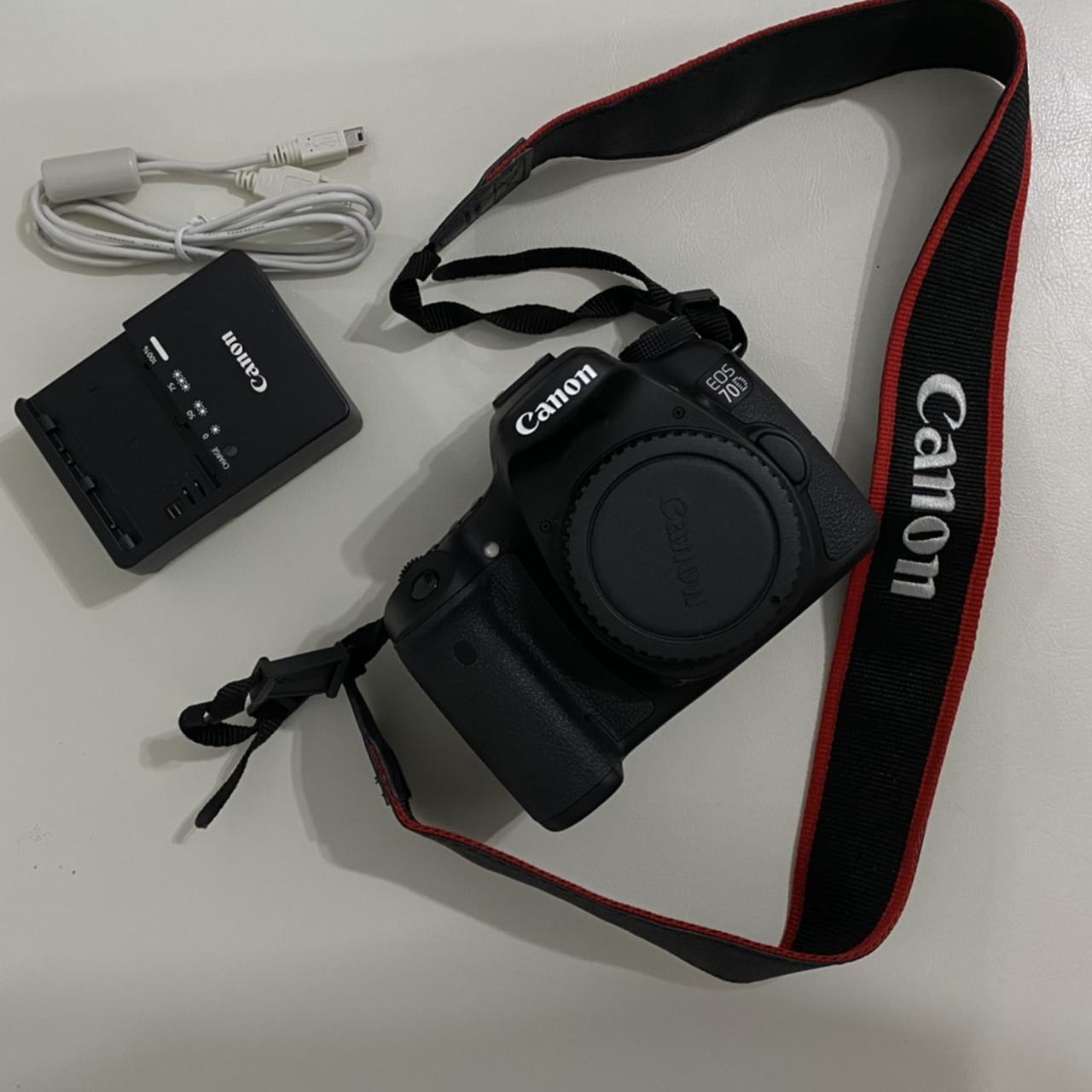 Canon EOS 70D DSL Camera + UV protection Tiffen +... - Depop