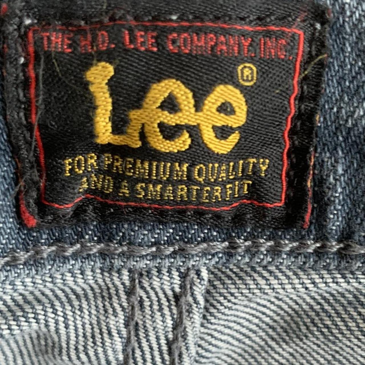 Lee Jeans Austin Visual Shark Blue Denim W38 L34 - Depop