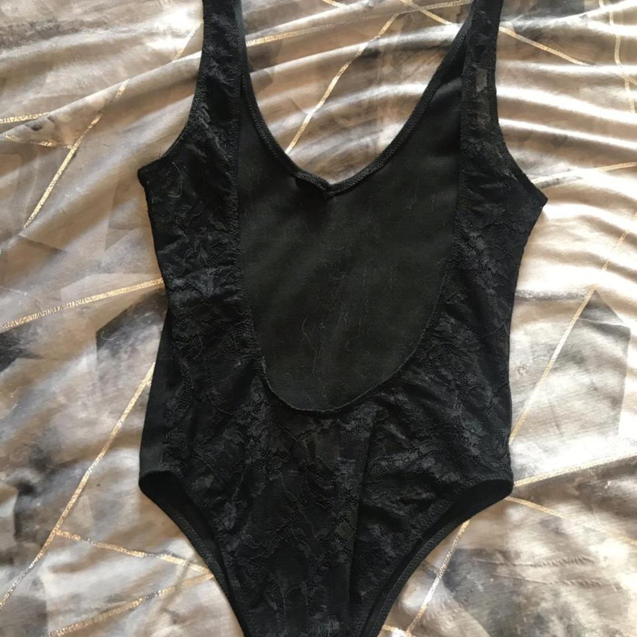 ASOS lace back bodysuit Size... - Depop